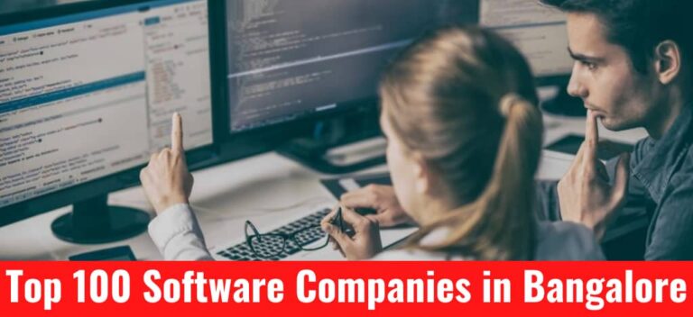 Top 100 Software Companies in Bangalore | Full Ranking List