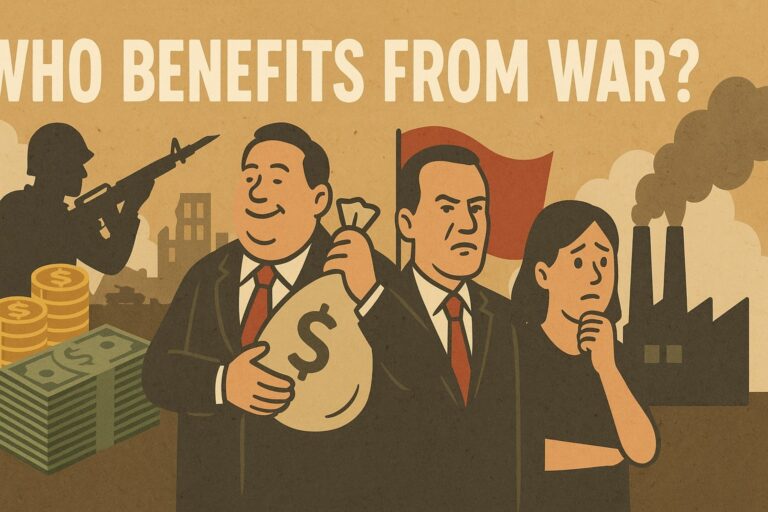 Who Benefits From War | 7 Groups That Profit from Conflict