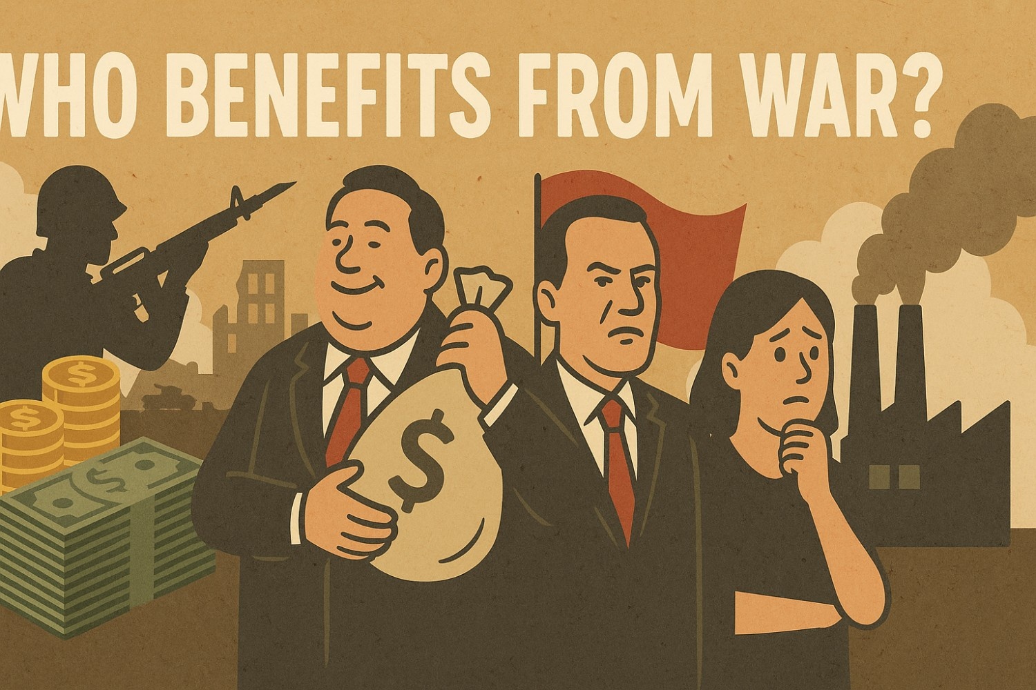 Who Benefits From War | 7 Groups That Profit from Conflict